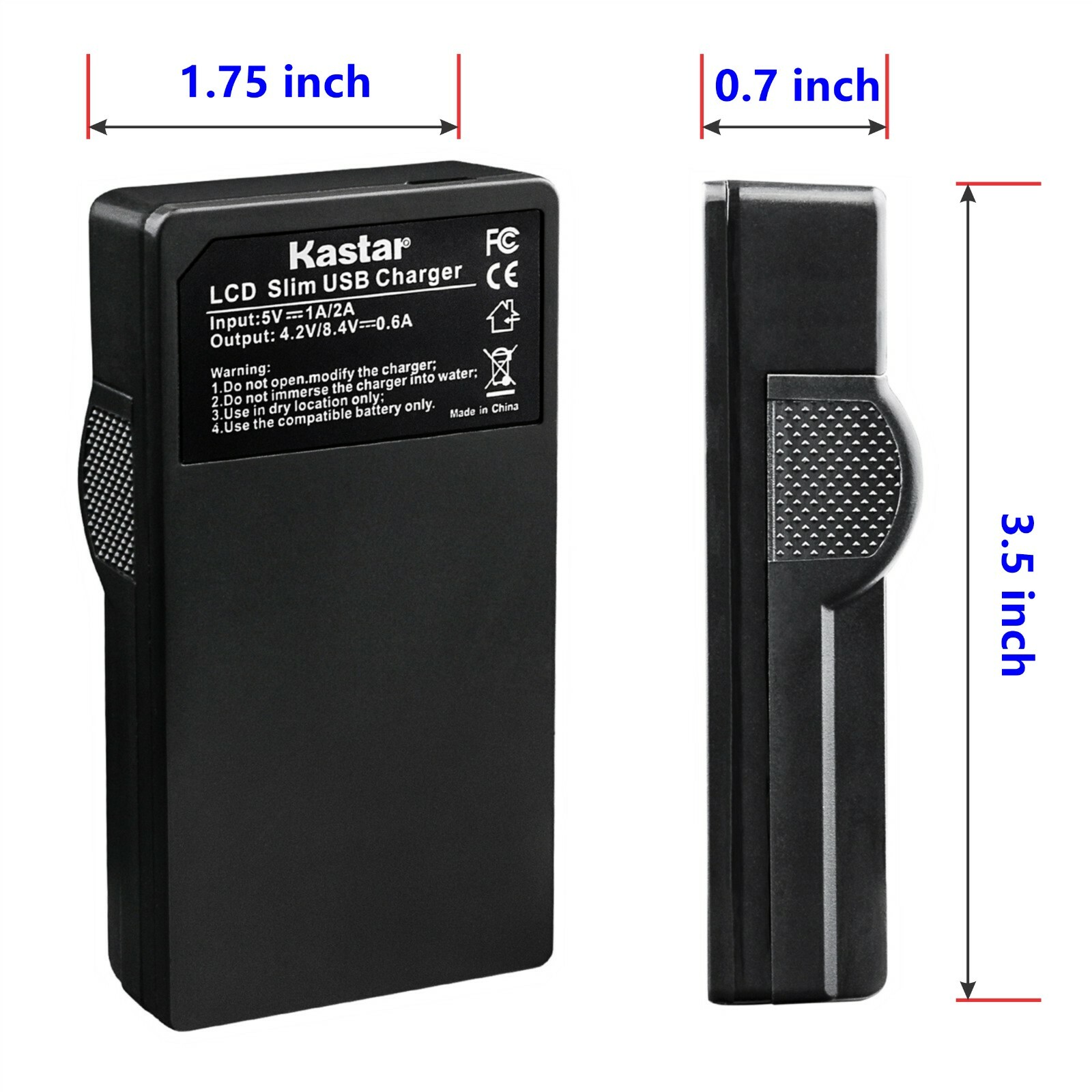 Kastar BP-70A Battery + Charger For Samsung ES65 ES70 ES80 ES90 PL80 ...
