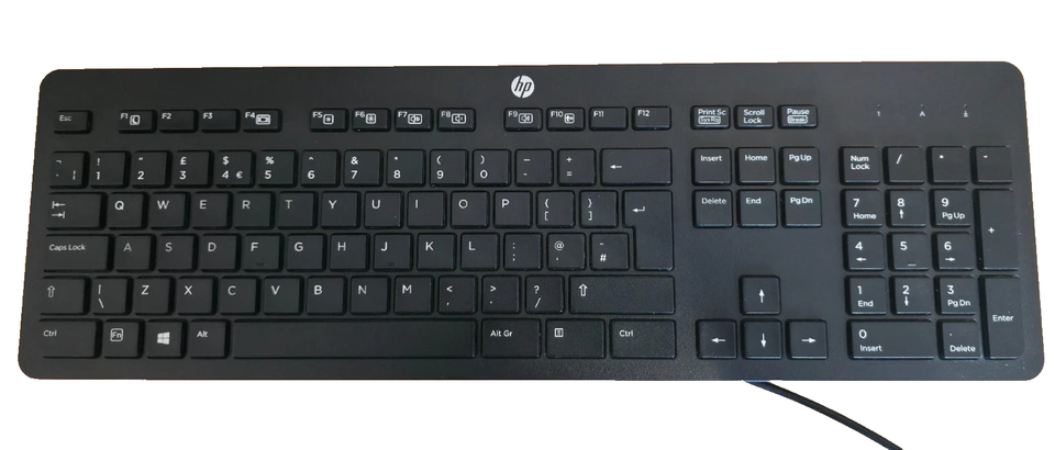 14 x Genuine HP Wired Keyboard (KBAR211) UK | eBay UK