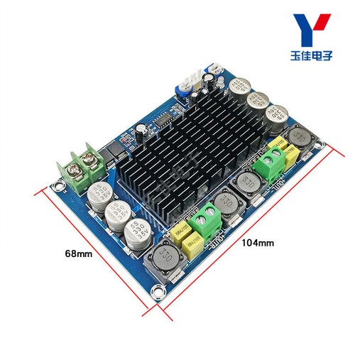 1PC TPA3116D2 digital power amplifier board 150W*2 high power DC12-26V ...