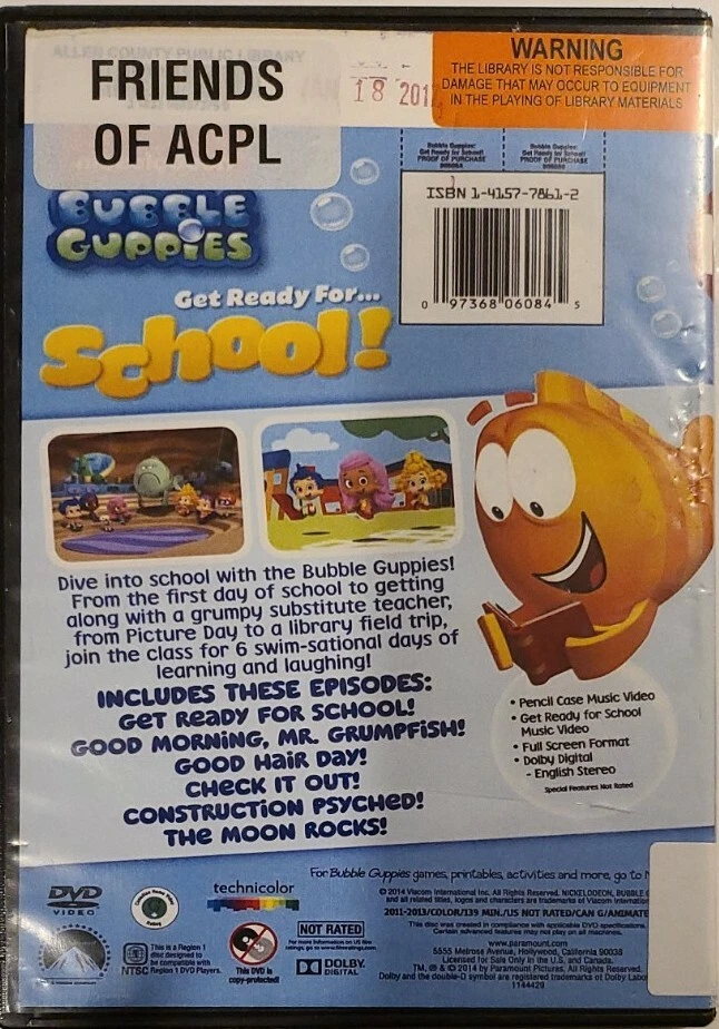 Ready For School Dvd