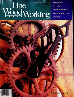 Fine Woodworking Magazine January/February 1986 Wooden Clocks | eBay