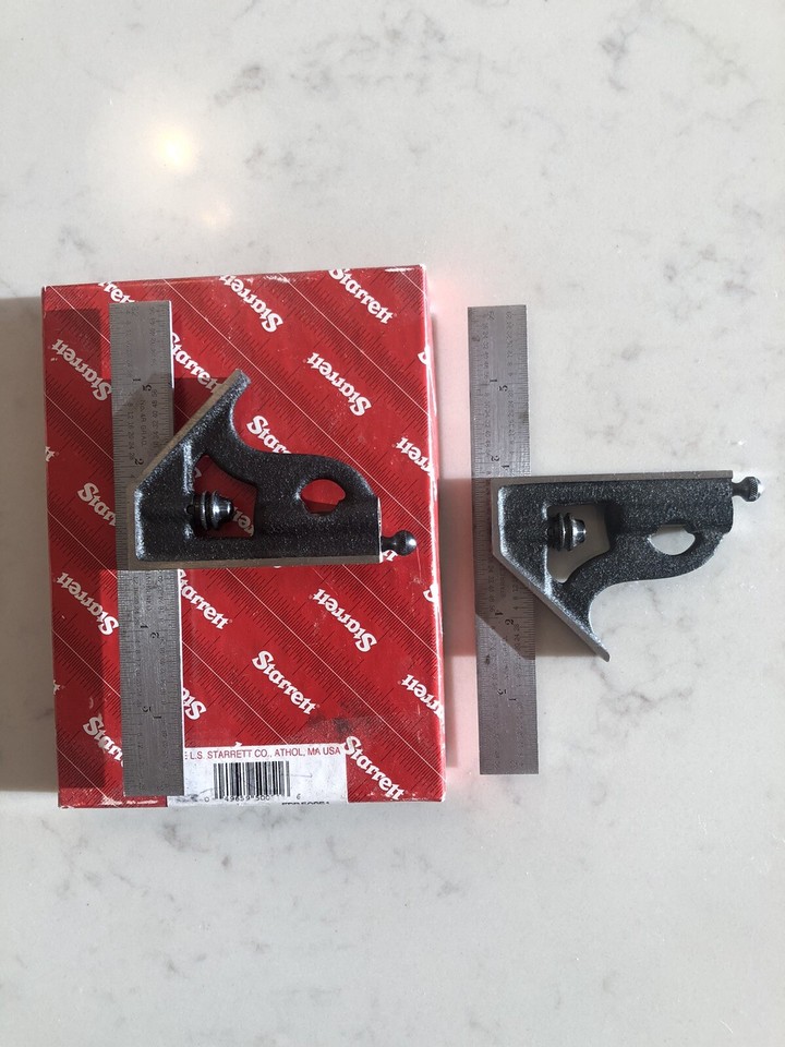 Pair Starrett 6 Inch Combination Squares | eBay
