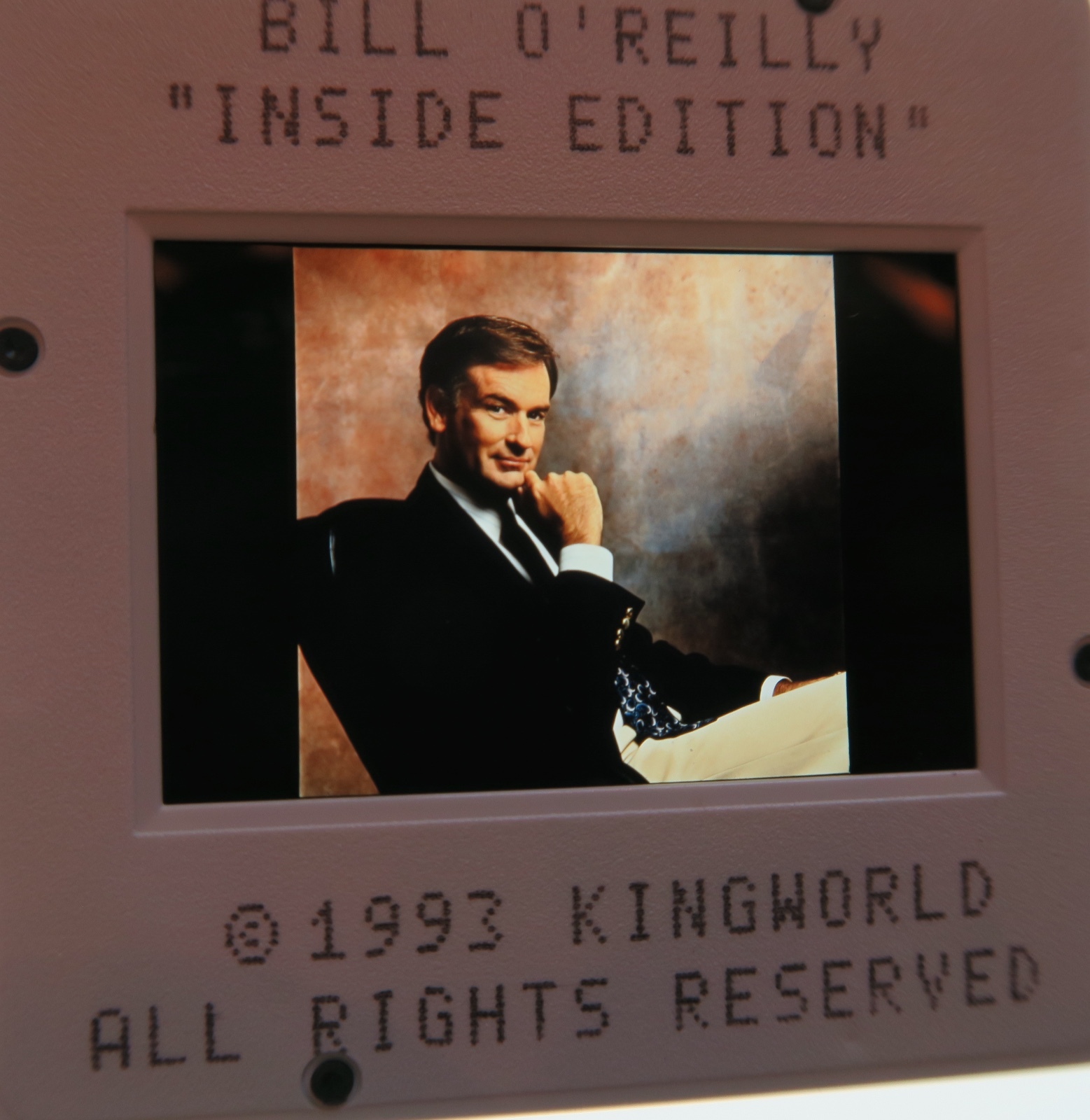 BILL O'REILLY INSIDE EDITION FACTOR FOX NEWS author, historian ORIGINAL ...