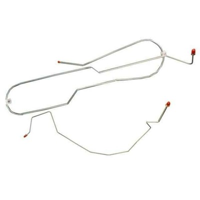 98-00 Chevrolet S10 Brake Line 2WD RegCab/ShortBed Rear Drum w/o ZR2 ...