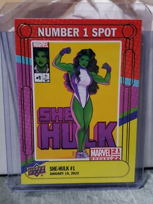 2021-2022 Marvel Annual Number #1 Spot She-Hulk N1S-5 | eBay