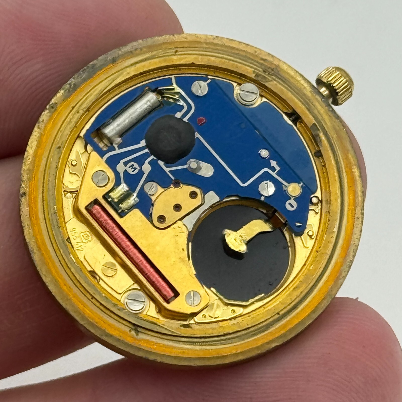 30.9mm Men’s Rotary ETA 955.412 Quartz Watch Movement… - Gem