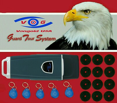 RFID Inductive Guard Tour Patrol Reader System 12 I Button 5 Guard Button | eBay