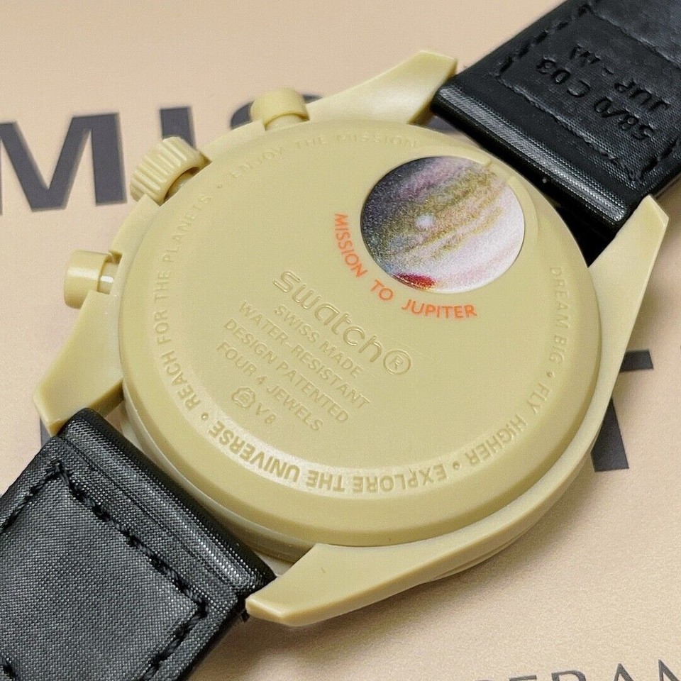 Swatch x Omega Moonswatch Mission To Jupiter Watch - With Box | eBay