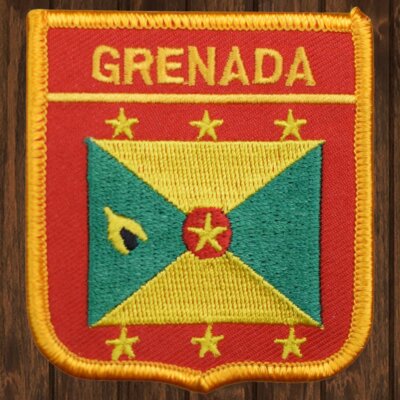 Grenada Embroidered Patch — Iron On | eBay