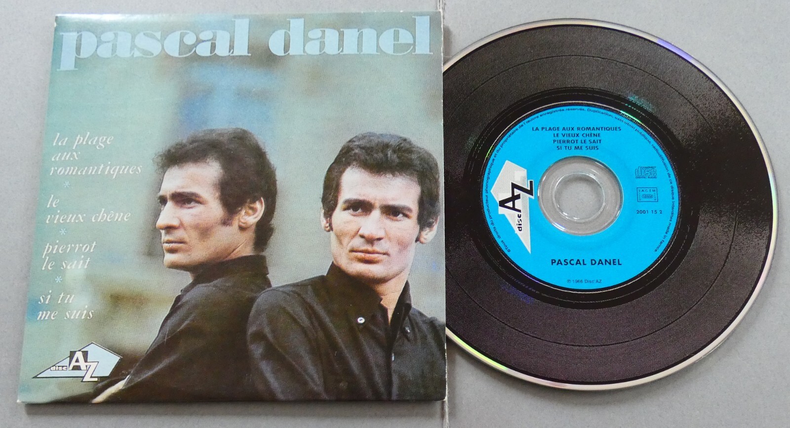 CD REPLICA VINYL EP 4 TITRES PASCAL DANEL LA PLAGE AUX ROMANTIQUE LE VIEUX CHENE | eBay