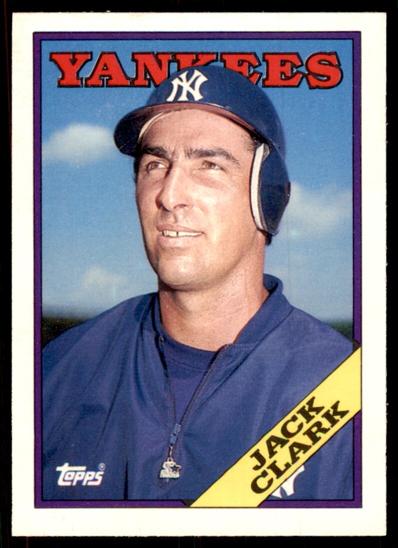 1988 Topps Traded. Jack Clark Baseball Cards #28T | eBay