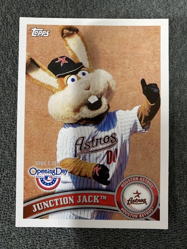 2011 Topps Openning Day Junction Jack Astros M-11 | eBay