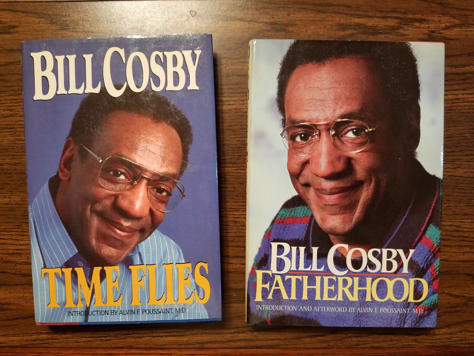BILL COSBY 2 BOOKS - FATHERHOOD 1986 & TIME FLIES 1987 | eBay