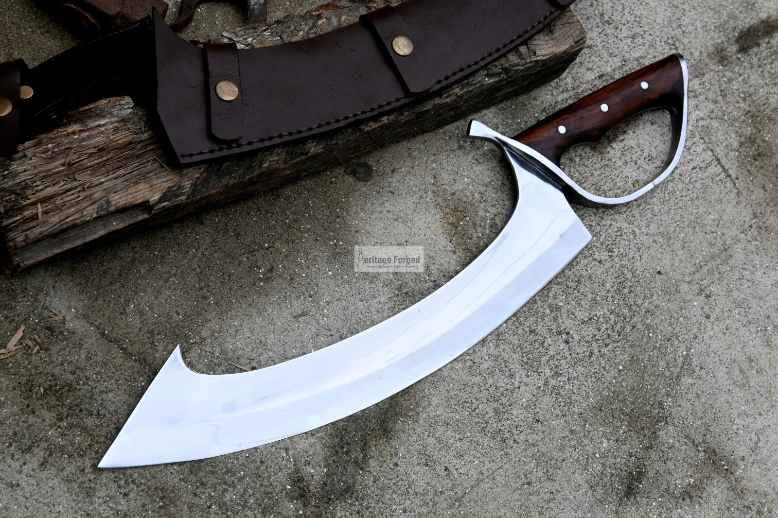 KOPESH MACHETE-hunting machete-tactical knife-chopper-cleaver-Hand ...