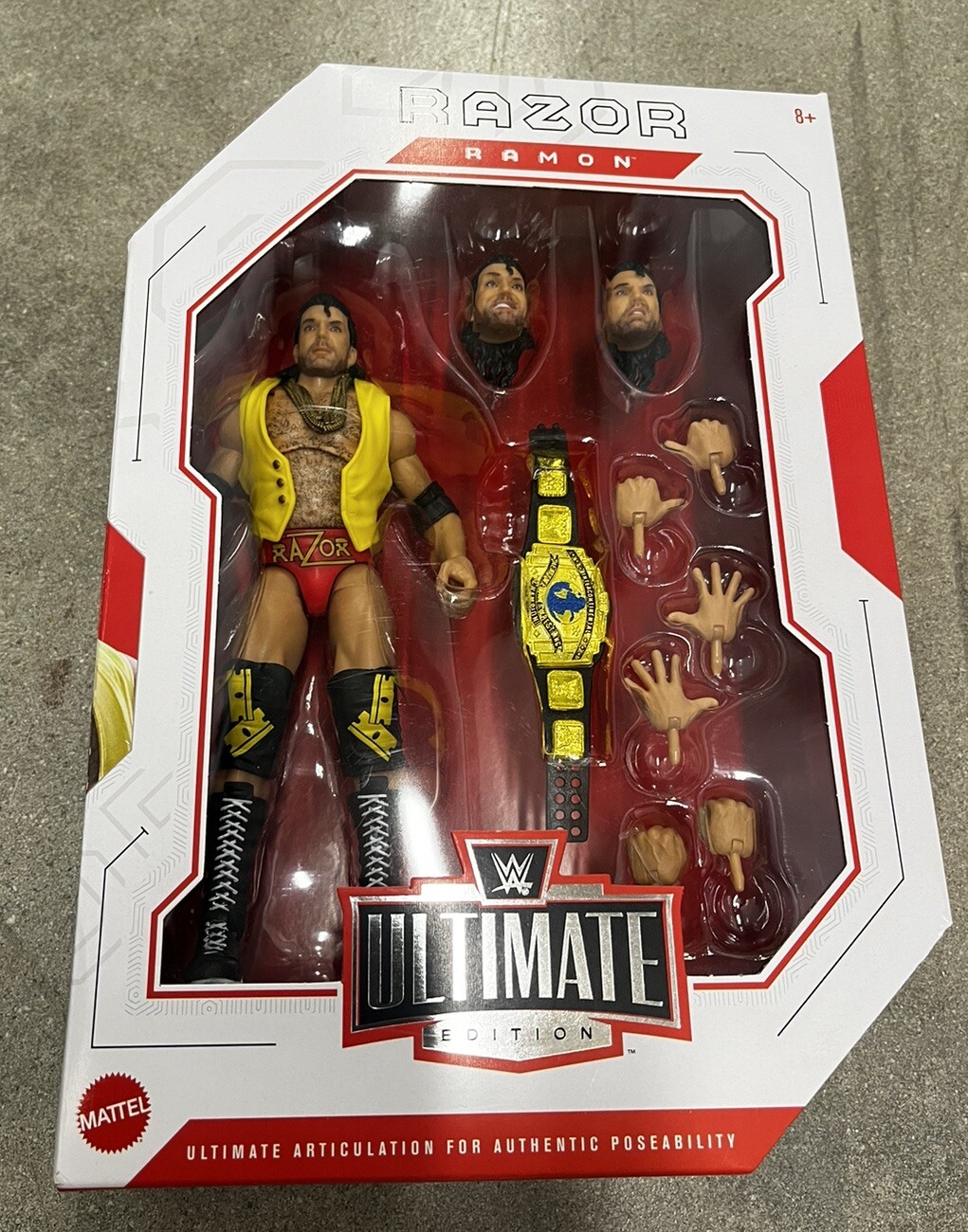 Mattel WWE Ultimate Edition Razor Ramon 6 in Action Figure - HKT45 for ...