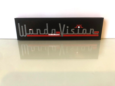 Wanda Vision Display Logo Text Stand Collectable Marvel Studios | eBay UK