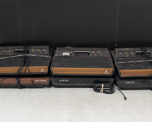 Lot of Atari Consoles (For Parts/Repairs) | eBay
