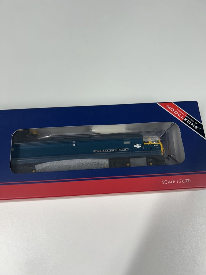 Bachmann 31-650M Class 47 1662 BR Blue ‘Isambard Kingdom Brunel ...