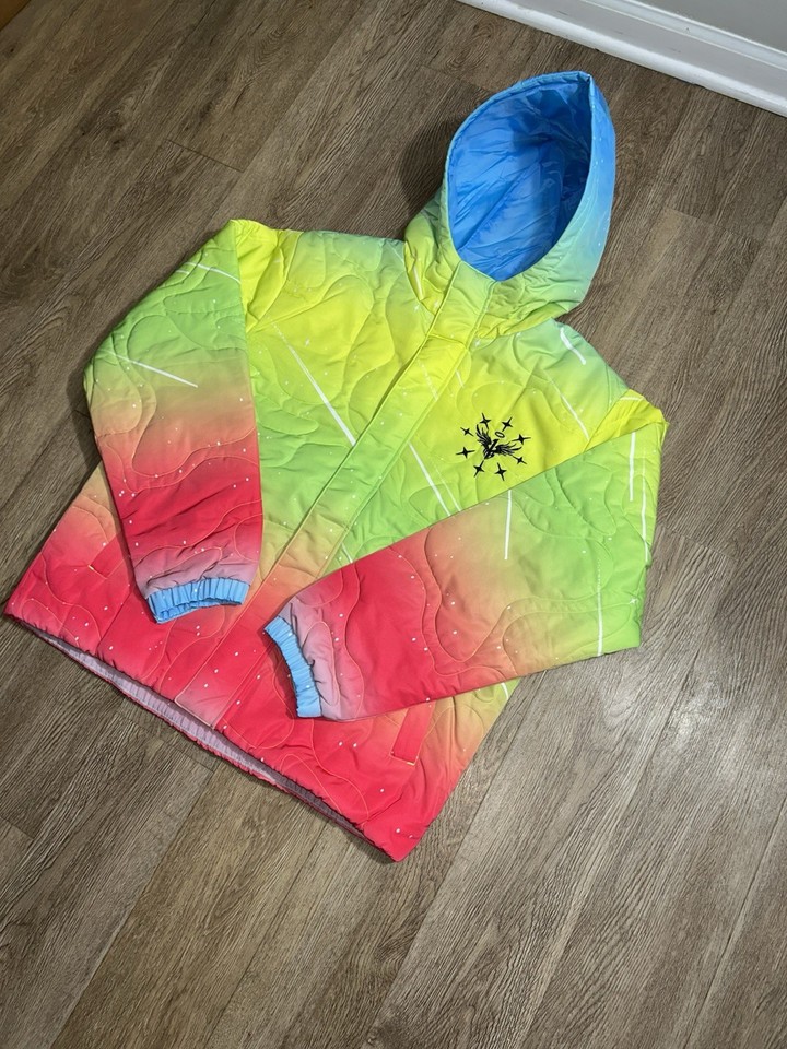 250$ PUMA x LaMelo Ball 1Love Dime Men's Basketball Jacket MULTI-COLOR ...