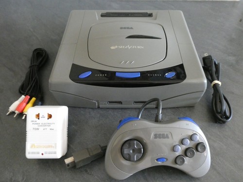 Console SEGA Saturn Bios FREE REGION 60 HTZ 220v dezonée PAL NTSC jap ...