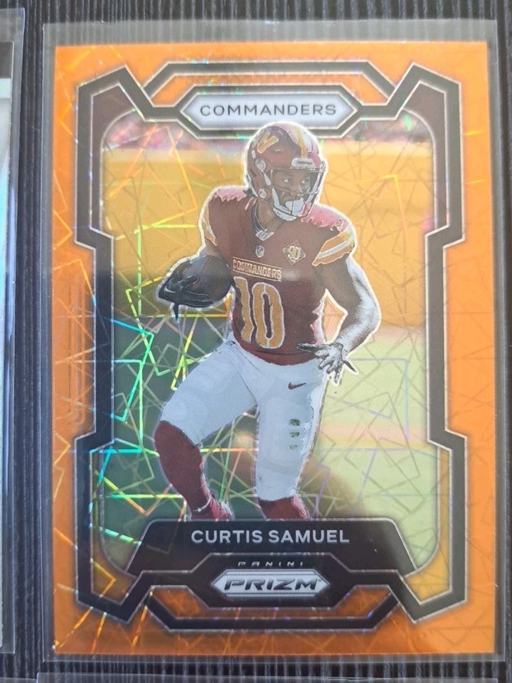 Washington Commanders Prizm-Lot 14xFootballcards U.a Curtis Samuel ...