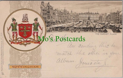 Nottinghamshire Postcard - Nottingham, The Market Place SW13337 | eBay UK