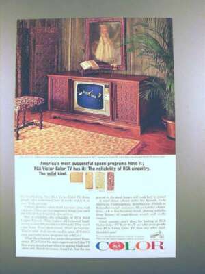 1965 RCA TV Ad - America's Successful Space Programs | eBay