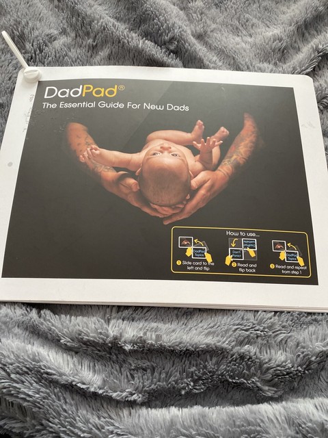 Dadpad The Essential Guide for Dads Dad Book Pregnancy Gift Baby for ...