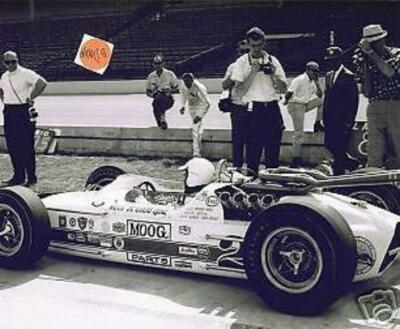 RODGER WARD WATSON FORD 2ND PLACE 1964 MOOG ORIGINAL INDY 500 8 X 10 ...