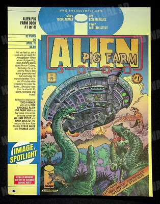 Alien Pig Farm 3000 Image Comics 2007 Trade Print Magazine Ad Poster ...