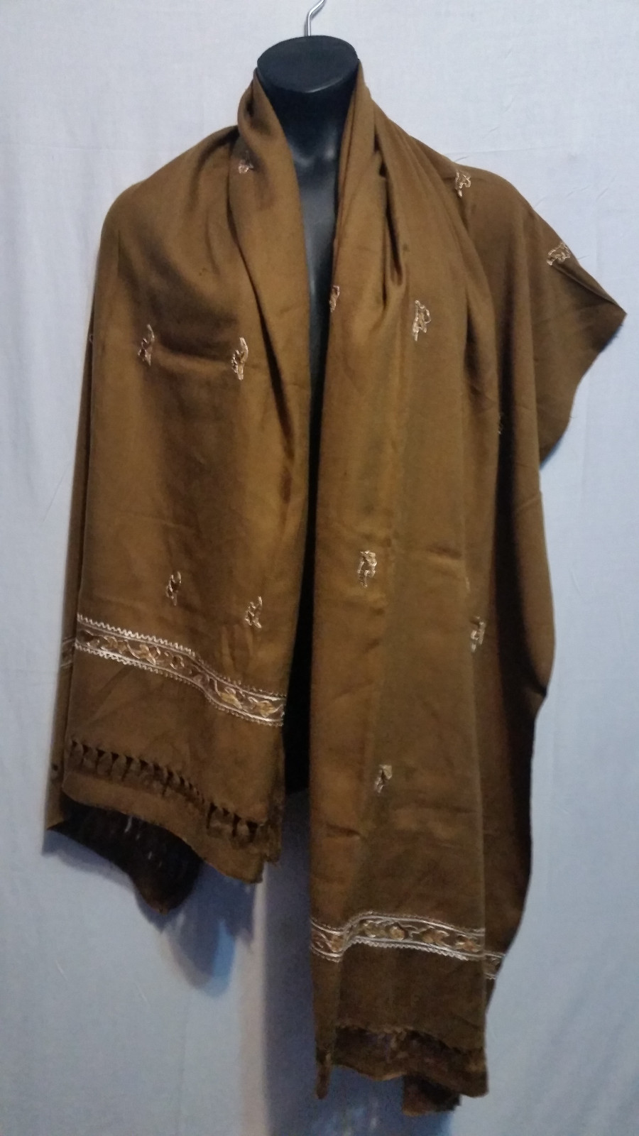 Women Long Shawl Chadar Scarf Wrap Scarves Coverup Embroidered Size 39 ...