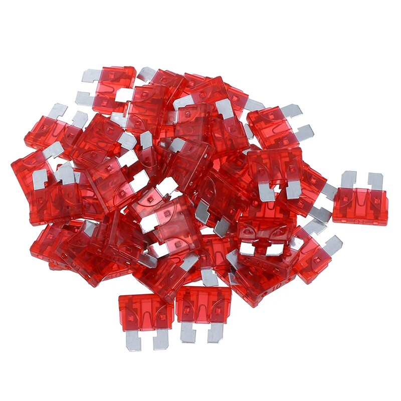 50x motorcycle car ATC blade fuse fuse fuse red 10A T7O9 | eBay