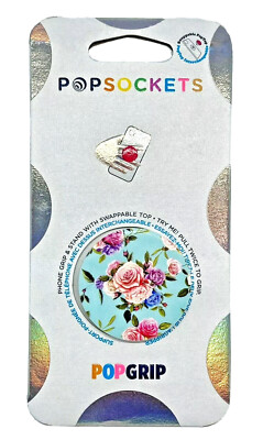 Popsockets Wild Roses Flowers Mobile Phone Grip Swap Top Pop Socket ...