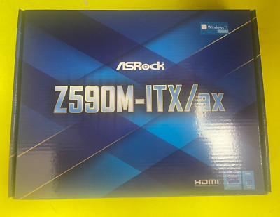 Brand New ASRock Z590M-ITX/ax Intel Z590I-ITX LGA 1200 Mini-ITX WiFi | eBay