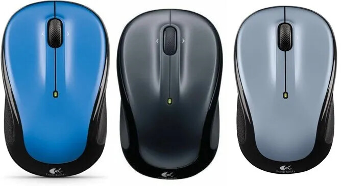 Logitech M325 Wireless Optical Compact Mouse with receiver for PC/Mac