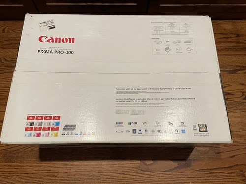 New in Box Canon PIXMA PRO-100 Inkjet Digital Photo Printer | eBay