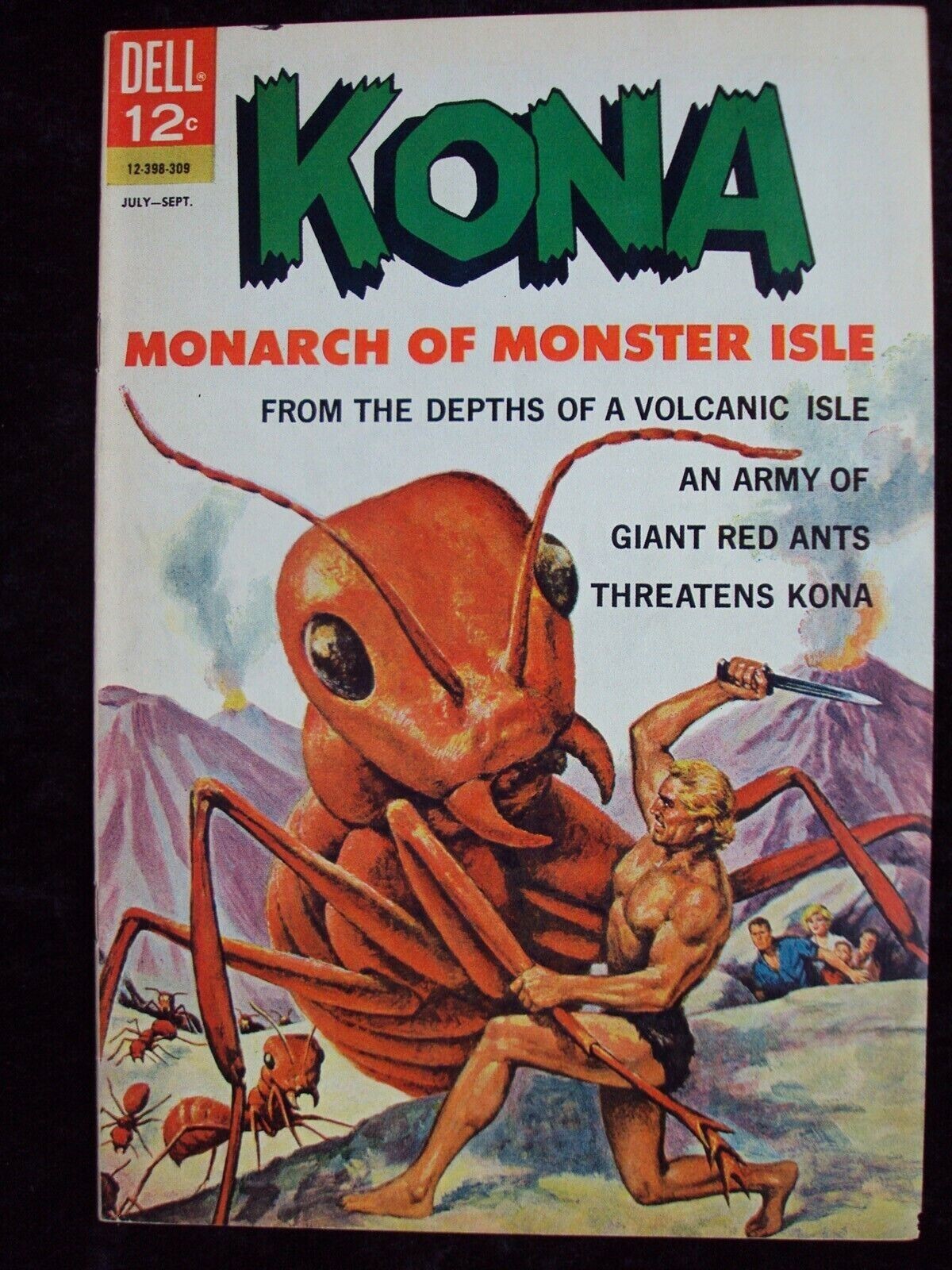 KONA #7 1963 DELL COMICS "MONARCH OF MONSTER ISLE" | eBay