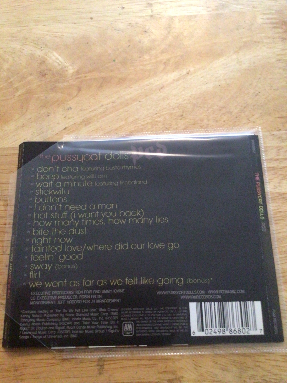 Pussycat Dolls - PCD - Original CD Album & Inserts Only | eBay UK