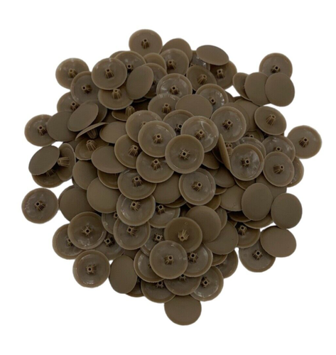 Bifix™ WALNUT BROWN Screw Pozi Phillips Cover Caps SnapOn 6-8g Pz2 Ph2 ...