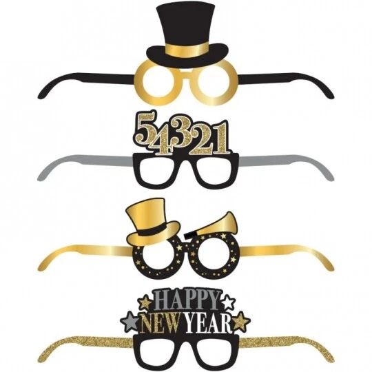New Years Party Favors Clip Art