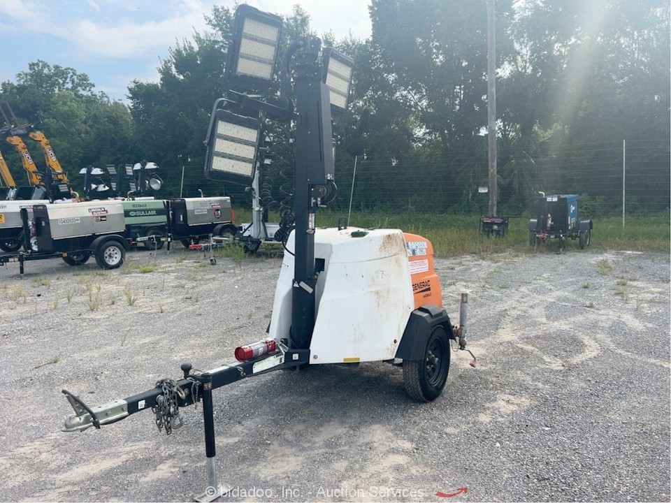 2021 Magnum MLT6SM Towable LED Light Tower 6kW Generator Diesel Genset ...