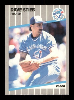 244 Dave Stieb Blue Jays 1989 Fleer Baseball Sports Trading Card | eBay