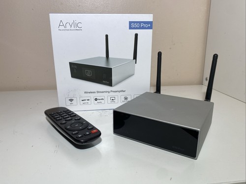 Arylic S50 Pro+ Wireless Stereo Preamp with aptX HD & ESS 9023 DAC ...
