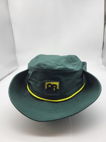 Outdoor Research Moab Sun Hat Green L/XL 100% Cotton Drawstring Hiking ...