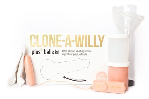 Clone-A-Willy + Balls Kit Light Tone - Make Your Own Vibrating Replica of Penis 763290093274| eBay