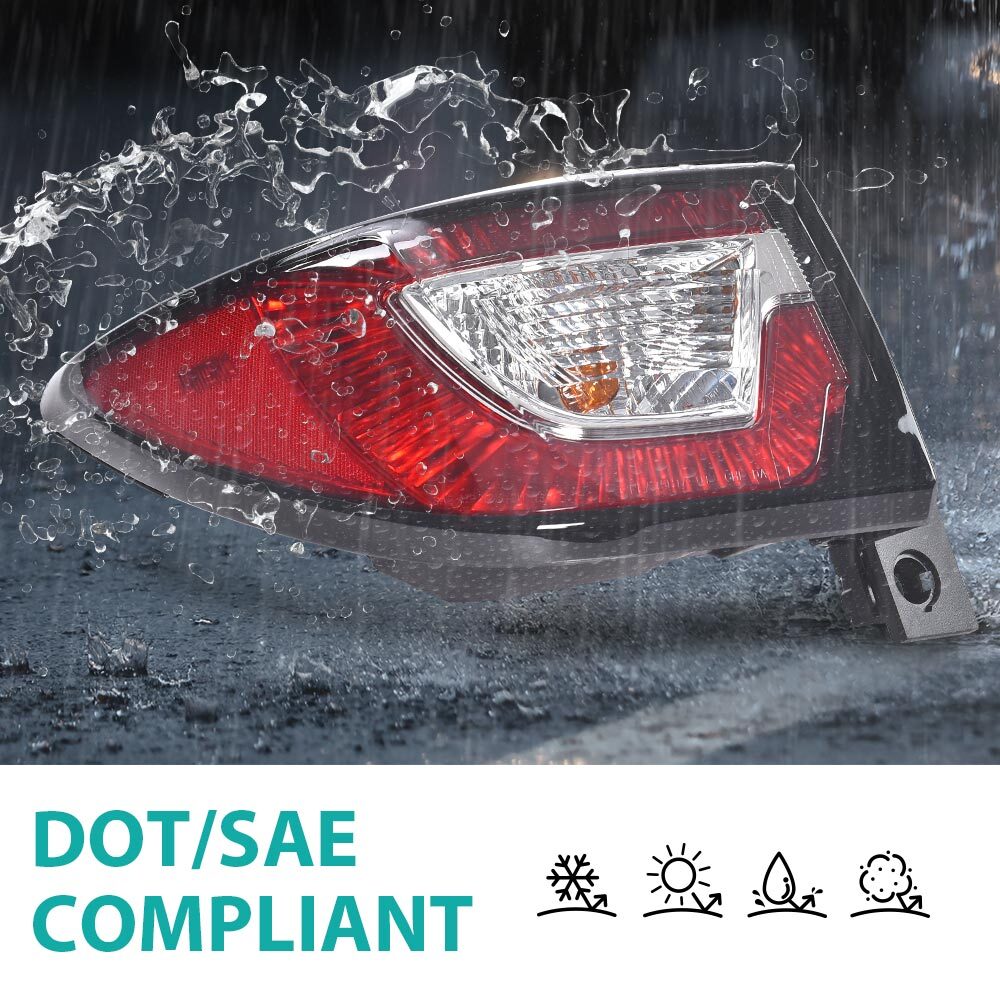 Outer Tail Light Brake Lamp Assembly Left Fit For 2013-2017 Chevrolet ...