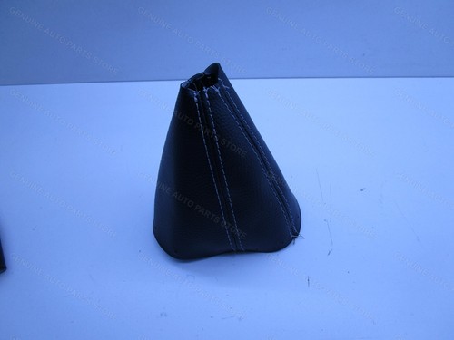 AUTO SILVER STITCH GEAR SHIFT LEATHER BOOT FOR HOLDEN COMMODORE VY VZ ...