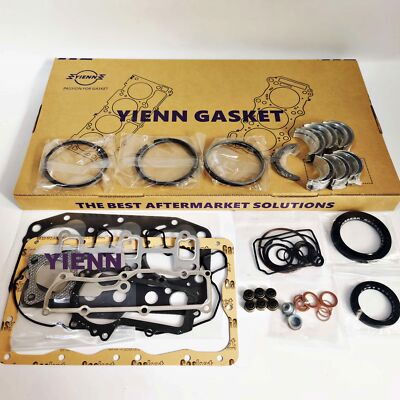 3TN66 Full Gasket Kit Piston Ring Bearing Set For Yanmar Engine Tractor ...