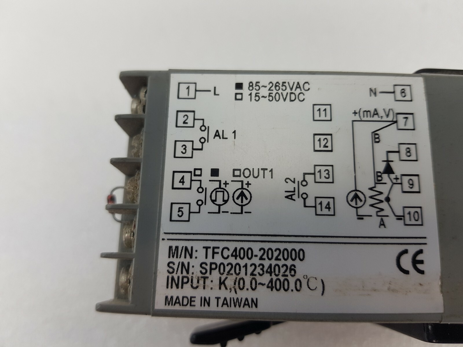 MICROTEMP TFC-400, TFC400-202000 TEMPERATURE CONTROLLER | eBay