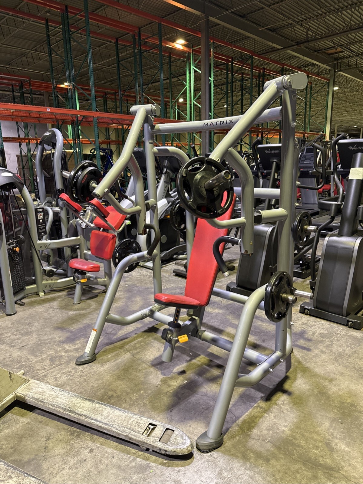 Matrix Plate Loaded Chest press | eBay
